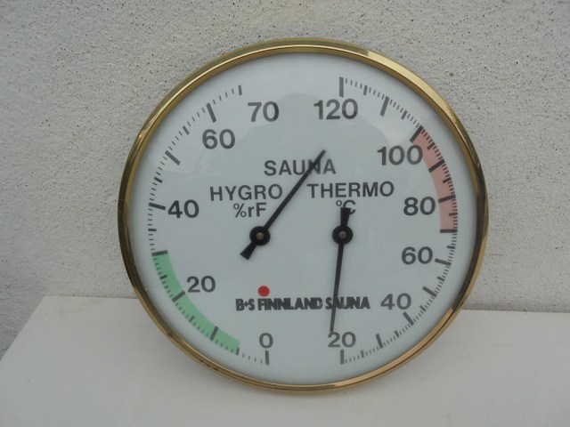 Termometar za SAUNU -B S Finland sauna-