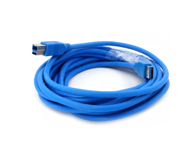 3G (81920) kabl USB A 3.0 (muški) na USB B 3.0 (muški) 3m plavi