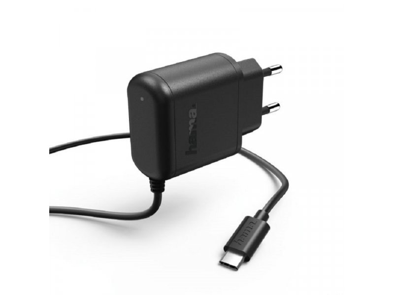 HAMA Kućni Punjač Za Struju USB Tip-C, 3.0 173617