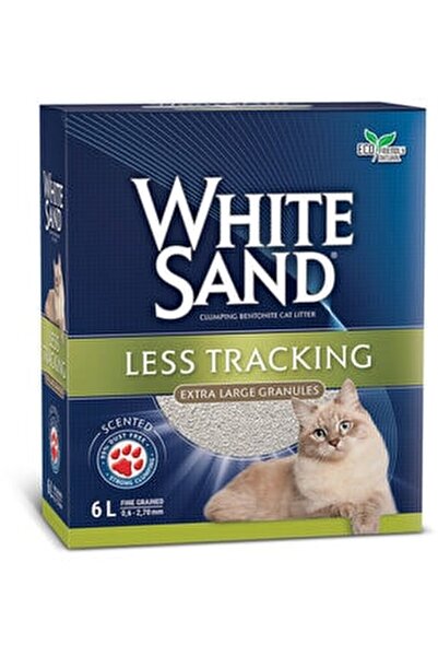 White Sand Cat Less Tracking grudvajući posip 6l