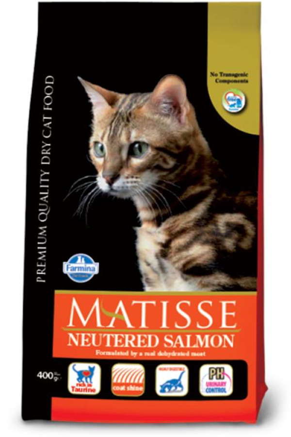 Matisse Cat High Premium Adult Neutered Salmon 10kg