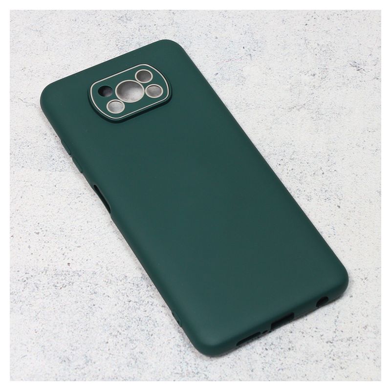 Maskica Soft TPU za Xiaomi Poco X3/X3 NFC tamno zelena