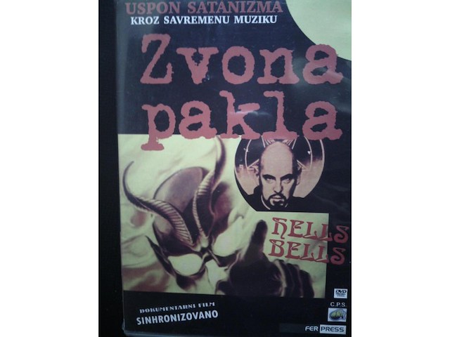 DVD    ZVONA  PAKLA   -   HELLS   BELLS