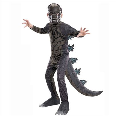 Dinosaurus kostim za decu sa gumenom maskom