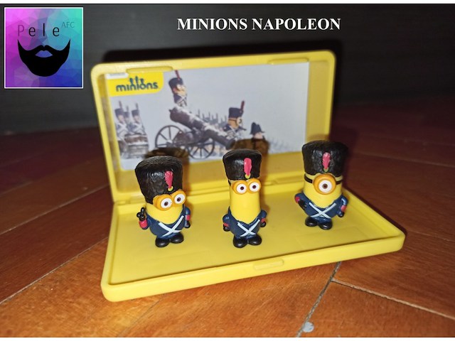 Figurice Minions napoleon war set - TOP PONUDA