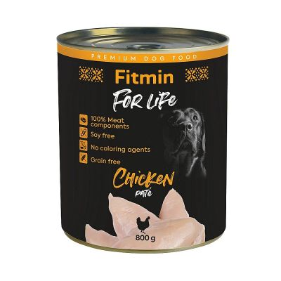 Fitmin For Life Dog Konzerva Piletina 800g