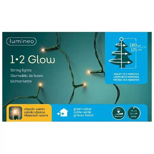 Novogodišnje LED sijalice za jelku 180cm 171L Classic Bela 1-2 Glow
Novogodišnje LED sijalice za jelku 180cm 171L Classic Bela 1-2 Glow