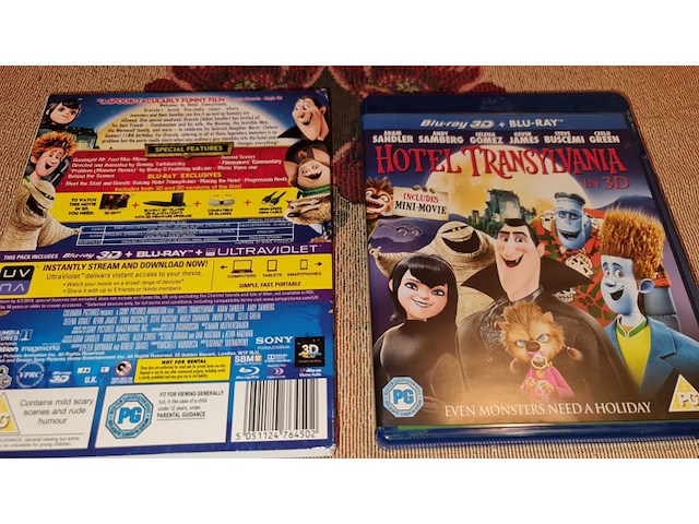 Hotel Transylvania 3D Blu-ray + standard Blu-ray