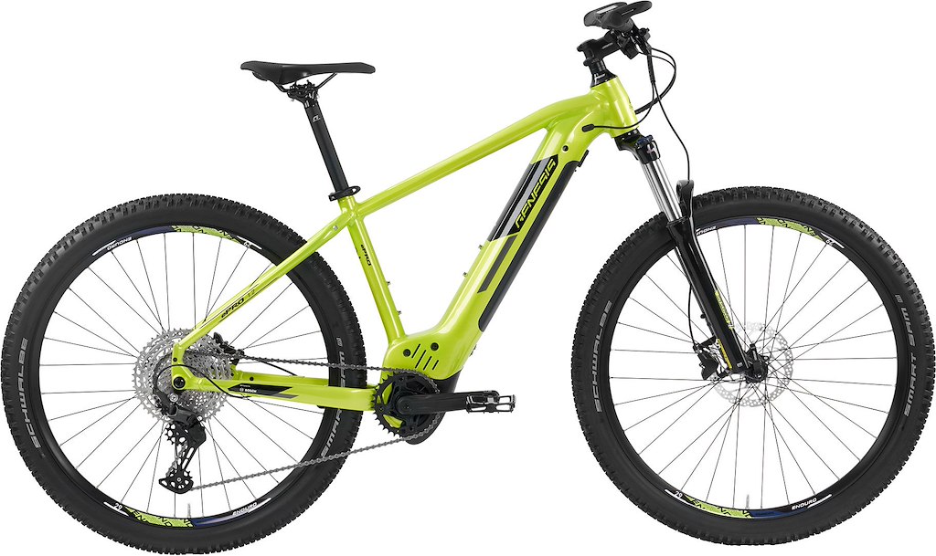 Genesis E-PRO MTB 1.2 PT, električni bicikl, zelena