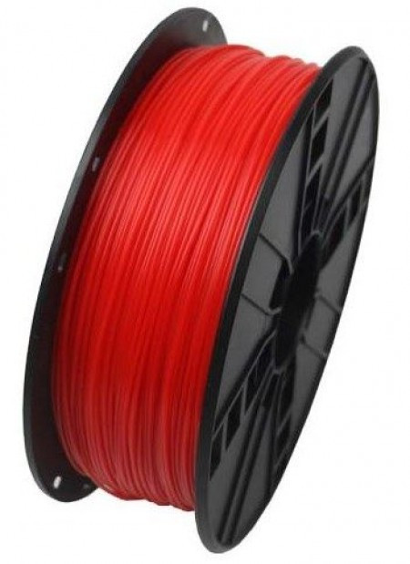 Gembird ABS filament za 3D stampac 1.75mm, kotur 1KG, fluorescent red 3DP-ABS1.75-01-FR