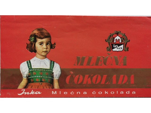 Inka mlecna cokolada devojcica