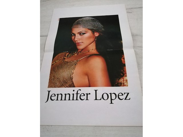 Poster(dvostrani) Jennifer Lopez/RHCP