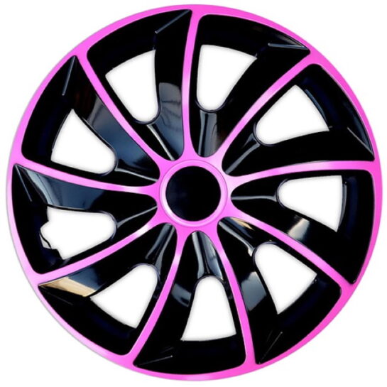 Ratkapne 14″ VW Quad Pink & Black (ABS)