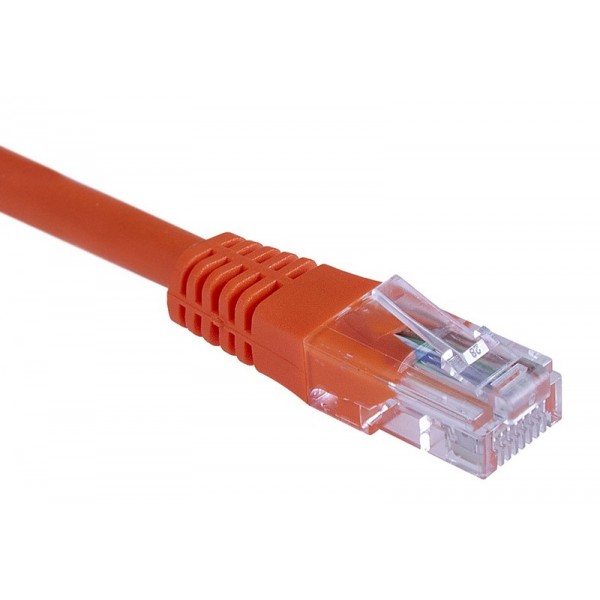 PATCH KABL RJ45 0,25m NARANDŽASTI CAT5E UTP