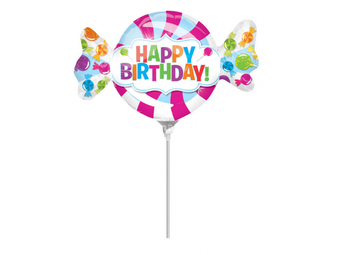 Folija balon 3D Sweet Birthday
