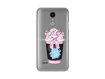 Futrola za Motorola Moto E4 Plus leđa Print skin-čaša cveća