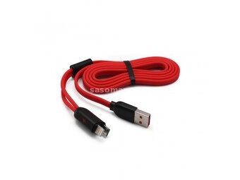 USB kabal za micro/iPhone Remax Binary Rc-025T 1m crvena