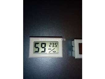 Merač vlage i temperature LCD -10 do 70 C, beli