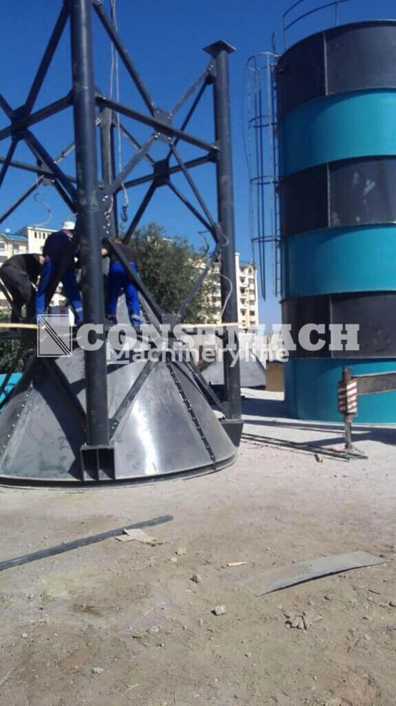 Novi Constmach 200 Ton Cement Silo | Cement Silo Manufacturer of Turkey silos za cement
