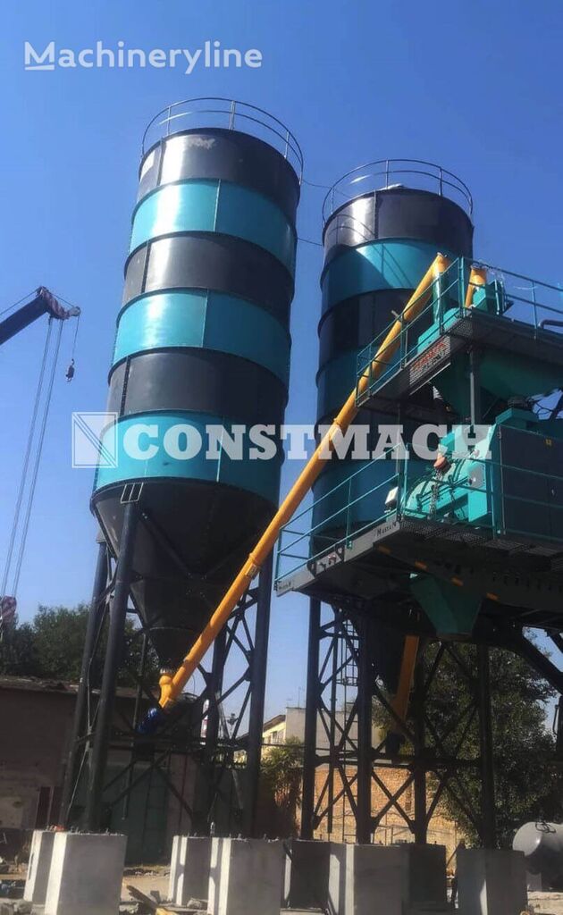 Novi Constmach Cement Storage Silo System 200 Ton Capacity silos za cement
