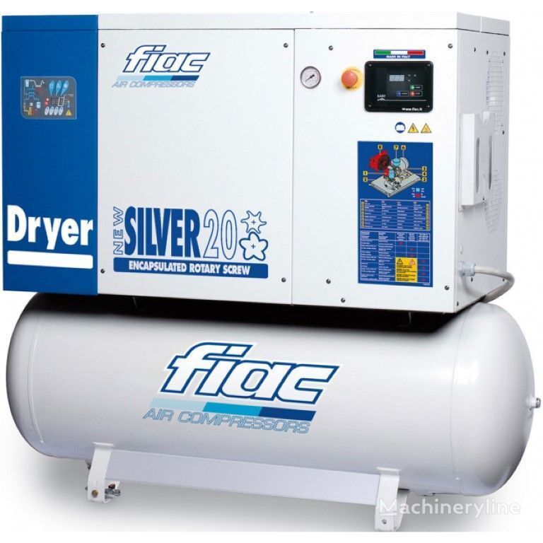 Novi Fiac NewSilver D 15 / 500 NewSilver D 15 / 500 - 1430 L / min 11 kW 1 stacionarni kompresor