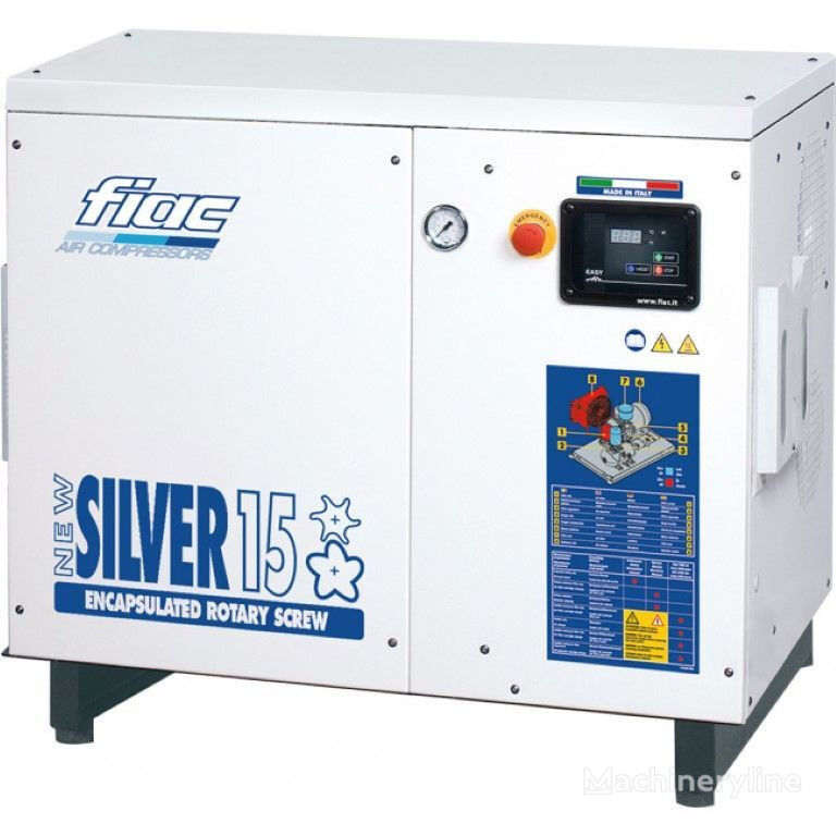 Novi Fiac NewSilver 15 1430 L / min 11 kW 10 Bar Elektrische Schroefcompre stacionarni kompresor