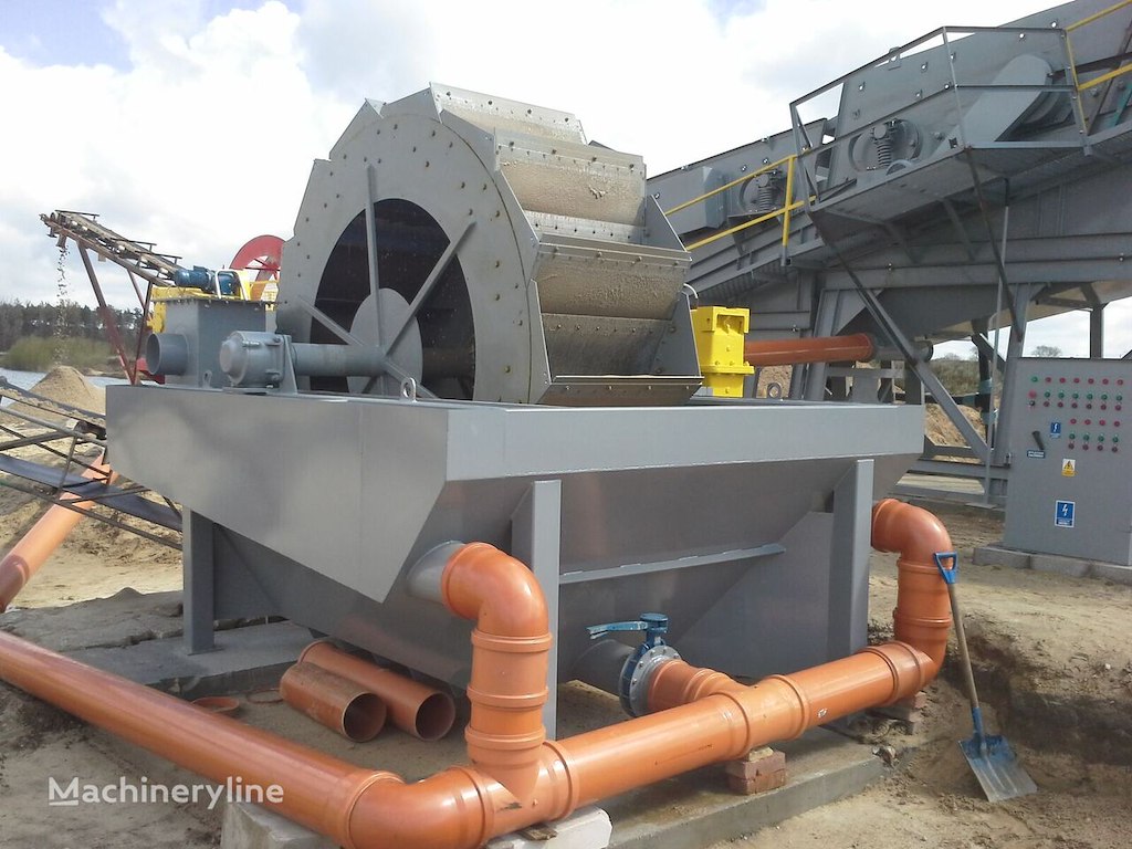 Nova Powerscreen Trident Dewaterer Odwadniacz kołowy Koło odwadniające Hydrasand mašina za pranje peska