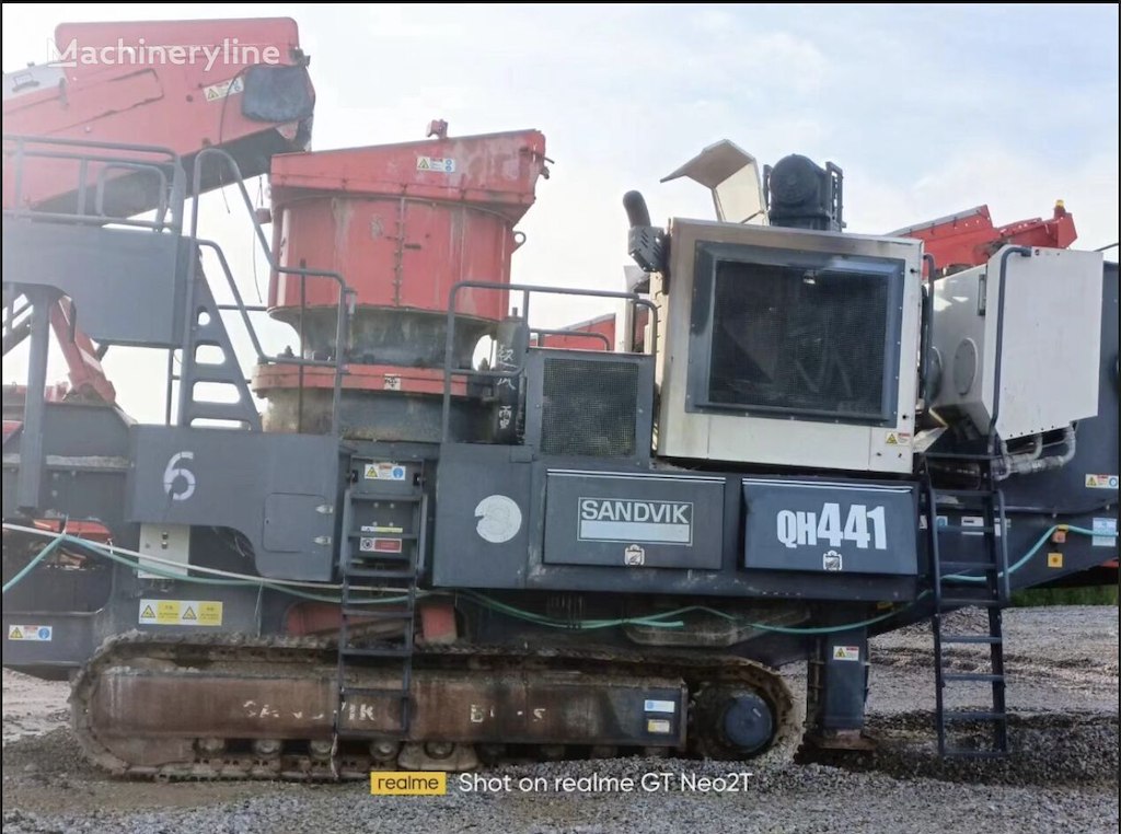 Sandvik QJ341,QH441,QA451 Crawler Crushing Plant postrojenje za drobljenje