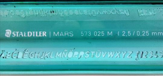 Šablon Staedtler Mars 573 025 M