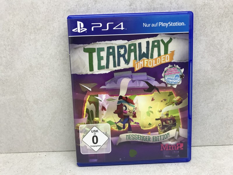 Tearaway Unfolded Messenger Edition - PS4 igra