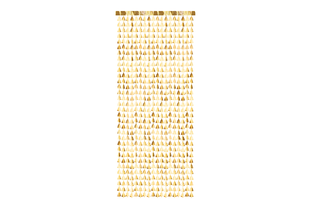 Zlatne jelkice zavesa – 100x245cm