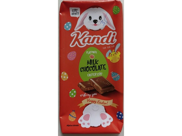 Kandit cokolada Sretan Uskrs