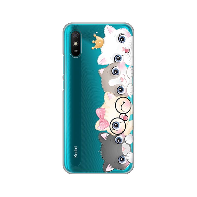 Maskica Silikonska Print Skin za Xiaomi Redmi 9A Cats