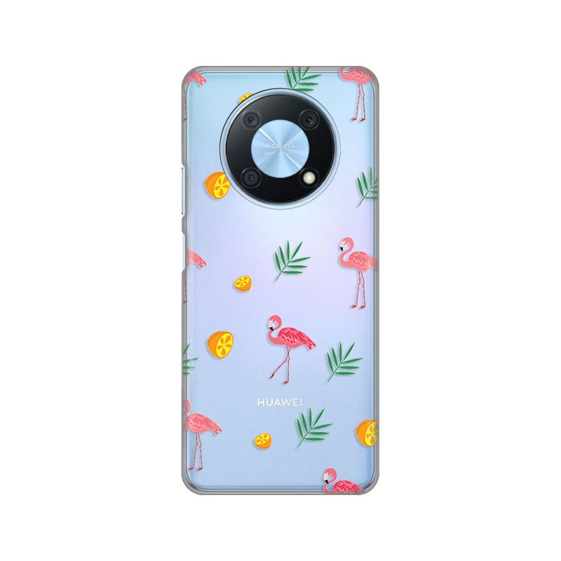 Maskica Silikonska Print Skin za Huawei Nova Y90 Flamingo