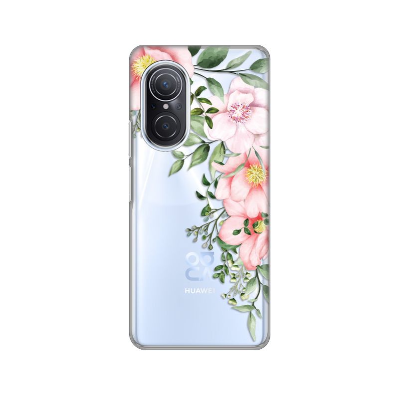 Maskica Silikonska Print Skin za Huawei Nova 9 SE Gentle Roses