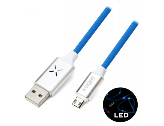 3G (81228) kabl USB A (muški) na micro USB (muški) 1m plavi