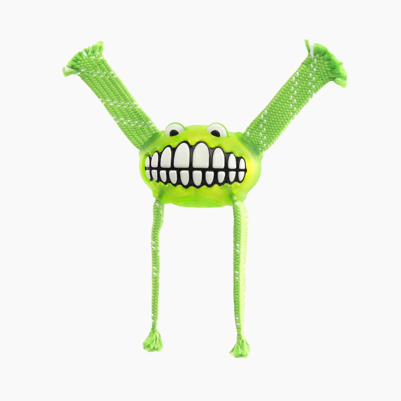 Flossy Grinz Dentalna igračka sa kanapima zelena
