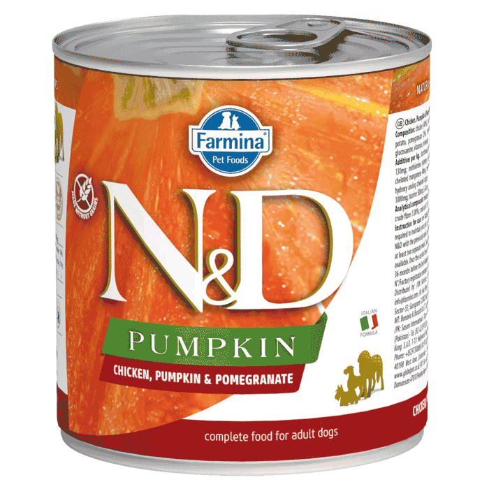 N&D Pumpkin konzerva za pse Adult, Bundeva i Piletina, 285 g