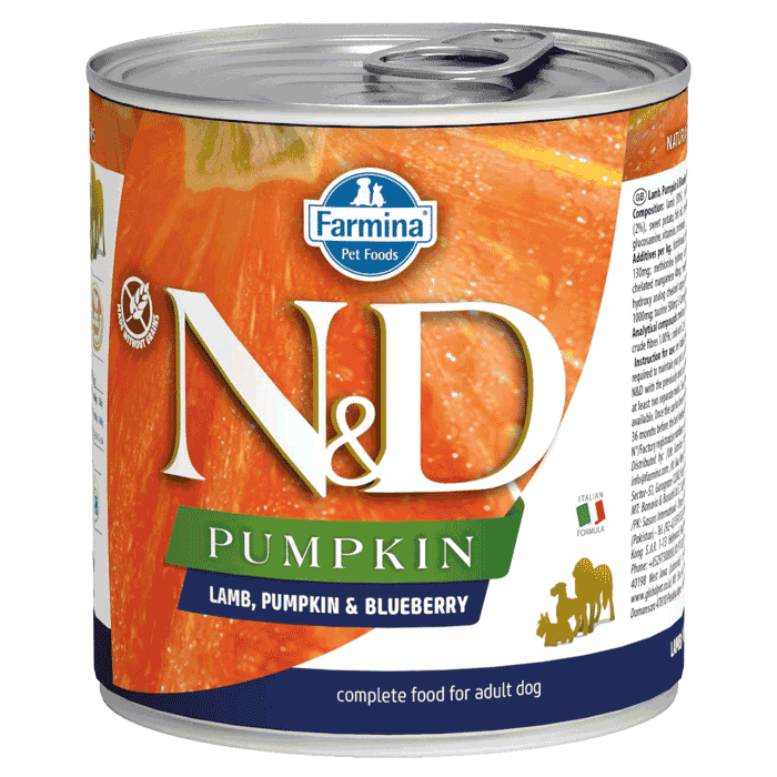 N&D Pumpkin konzerva za pse Adult, Bundeva i Jagnjetina, 285 g