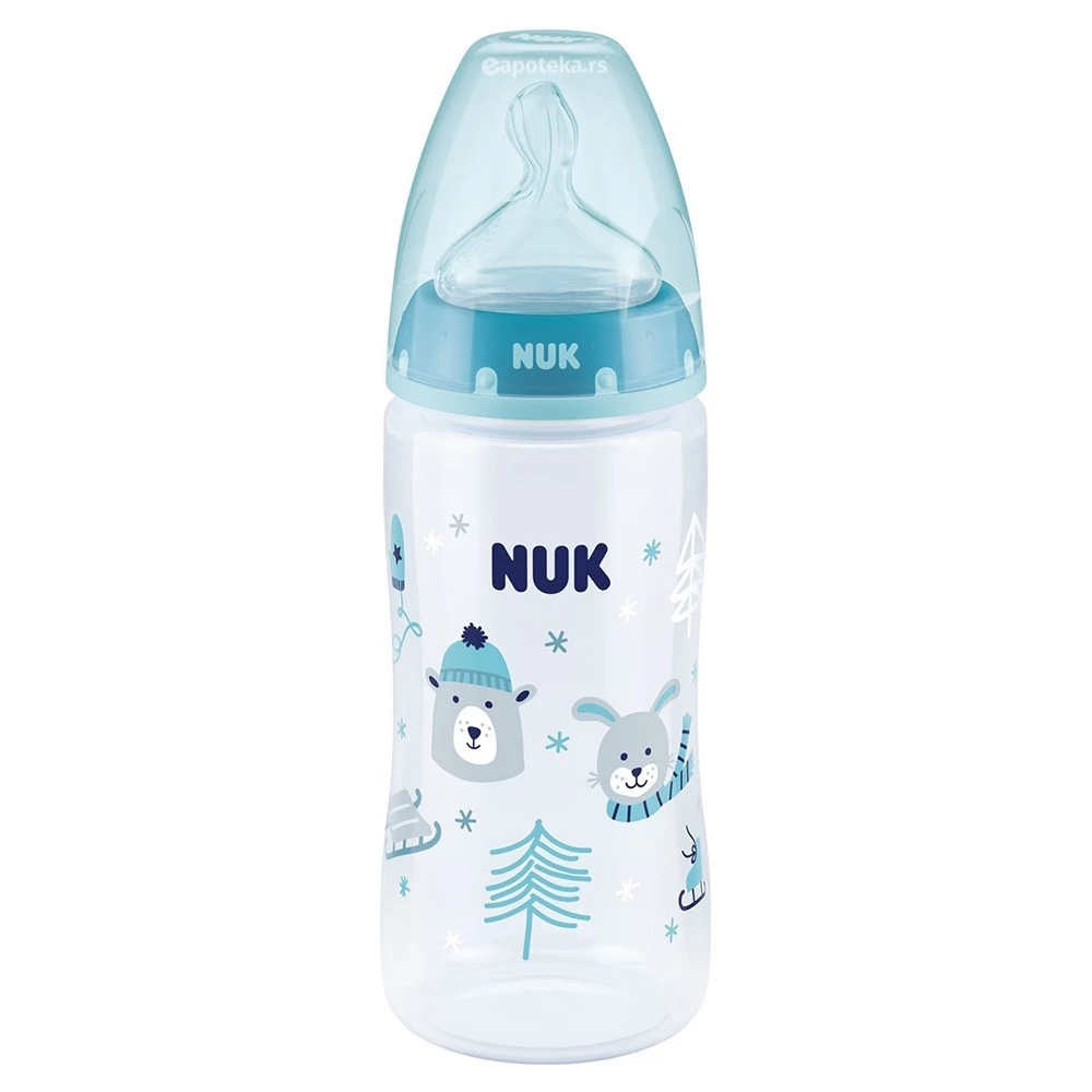 NUK® Flašica Plastična Winter, 6-18m, 300 mL