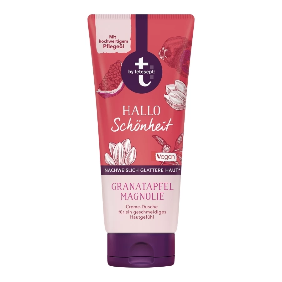 Tetesept t-by Gel za Tuširanje Hello Beauty sa Prirodnim Uljem Magnolije i Ekstraktom Nara 200mL