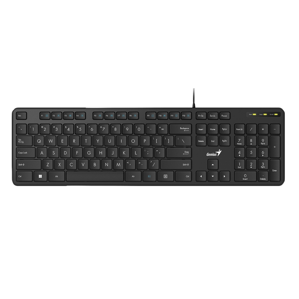 GENIUS SlimStar M200 US - Žična tastatura