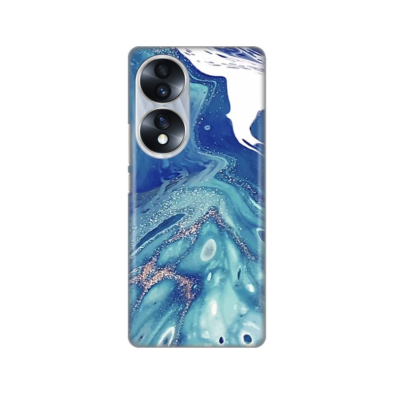 Maskica Silikonska Print za Huawei Honor 70 Blue Marble