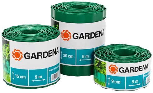 Ograda za travnjak GARDENA, dimenzije 9cm x 9m