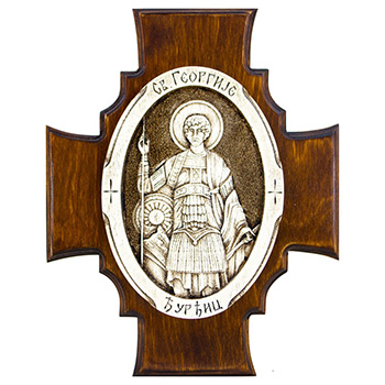 Ikona Sveti Georgije - Đurđic 30x25cm