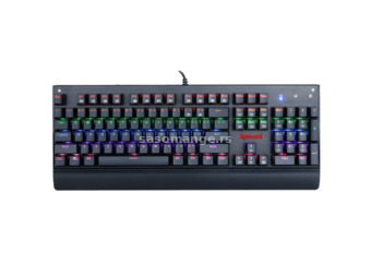 REDRAGON Gejmerska tastatura KALA K557 (Crna) USB Mehanički tasteri Outemu Blue EN (US)