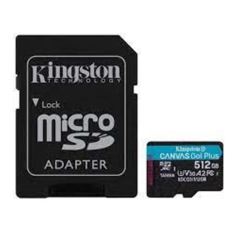 Memorije kartice KINGSTON SDCG3/512GB/microSDXC/512GB/170MB/s-90MB/s+adapter