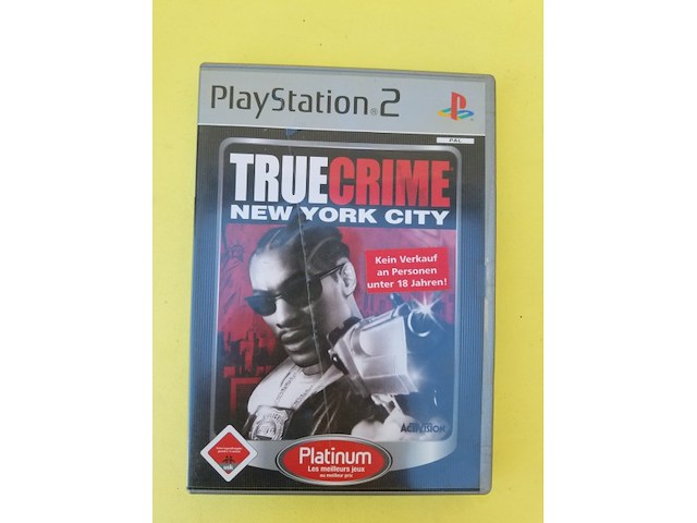 True Crime New York City - PS2 igrica