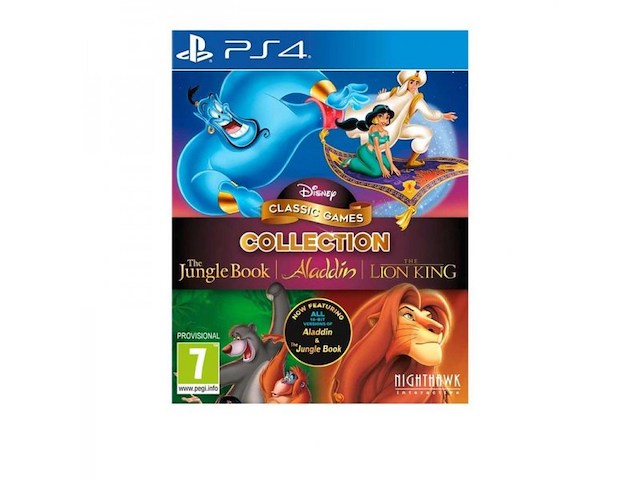 PS4 Disney Classic Games Collection: The Jungle Book, Aladdin, &; The Lion King