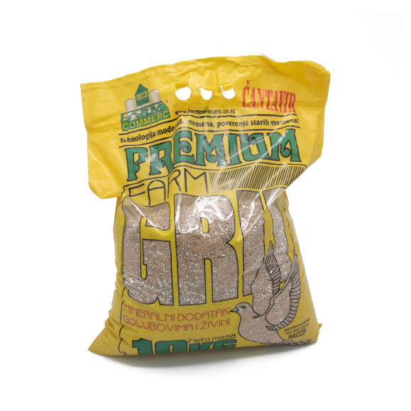 Premium Farm Grit Mineralni dodatak GOLUBOVIMA I ŽIVINI 10kg